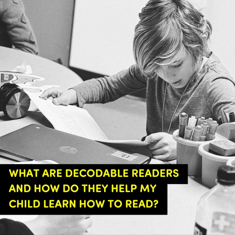 What are Decodable Readers and How Do They Help My Child Learn How To ...